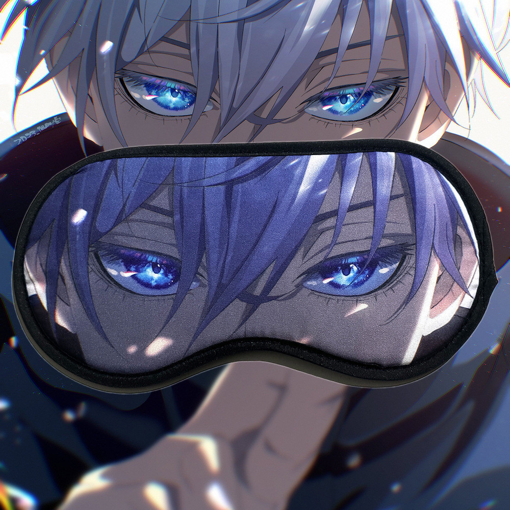 Anime Jujutsu Kaisen Satoru Gojo Suguru Geto Eye Mask - Light Blocking ...