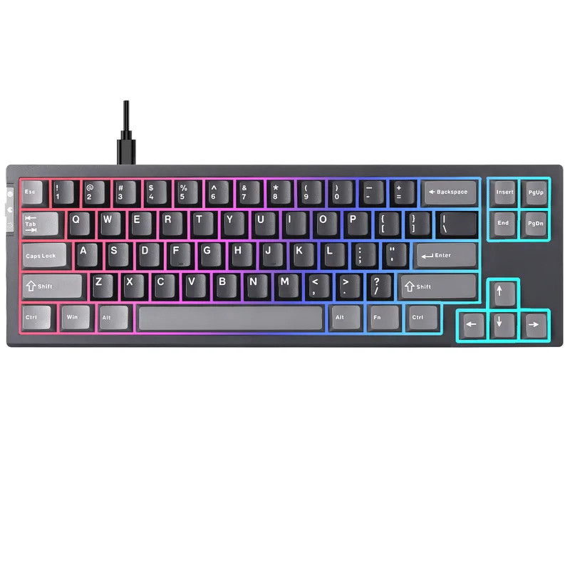 YUNZII RT68 Black Rapid Trigger Mechanical Gaming Keyboard, Hall Effect ...