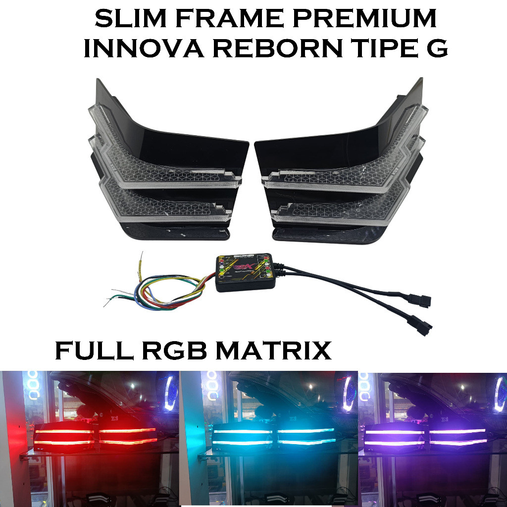 Slim Frame Innova Reborn Type G 2016 up Acrylic Claw lights for city ...