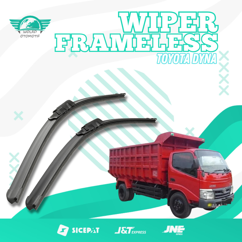 Toyota Dyna Frameless Truck Car Wipers 1 Set Left Right | Shopee ...
