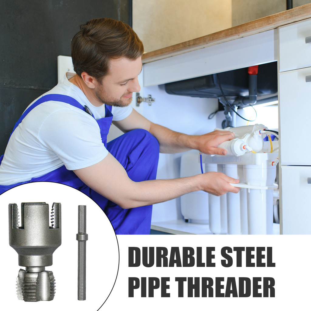Angelorid| Pvc Threader Pvc Pipe Threading Tool Electric Drill Pipe ...