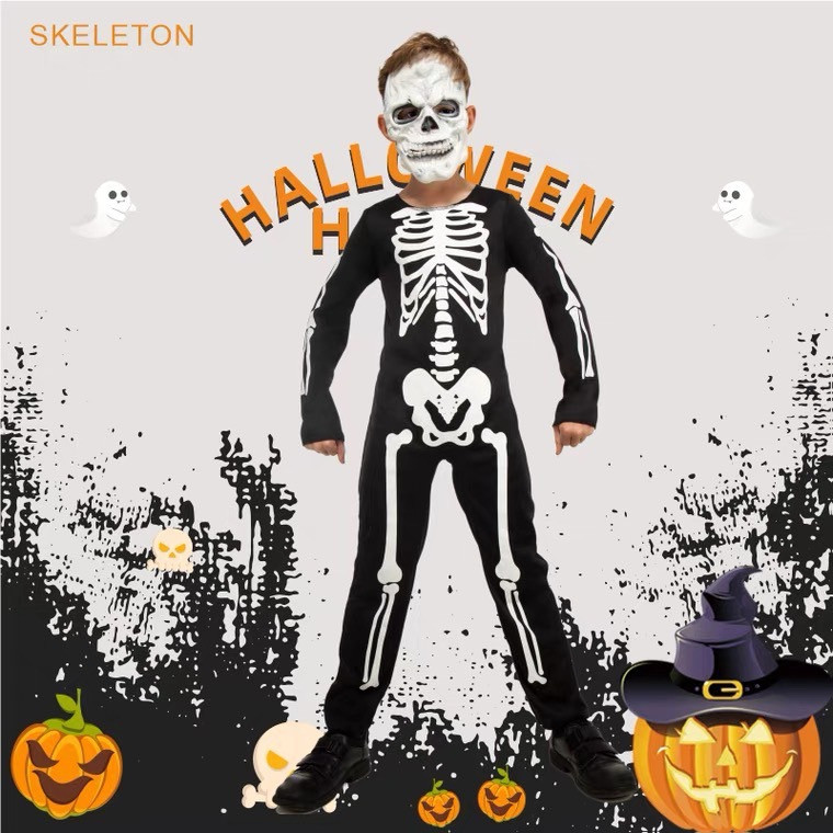 ZF8324 Skeletons Costume Quick Skeleton Set Have Send Grab Value ...