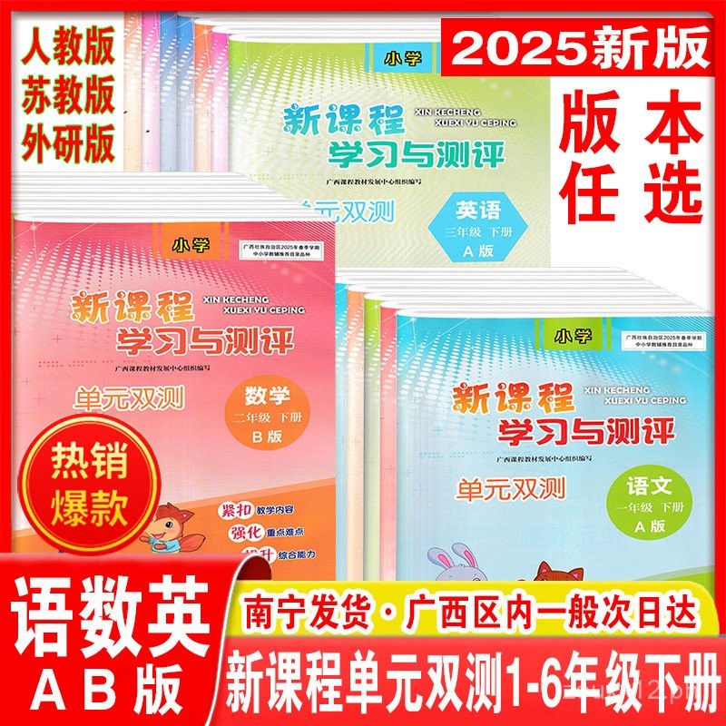 2025New Curriculum Learning and Assessment Unit Double Test Chinese ...