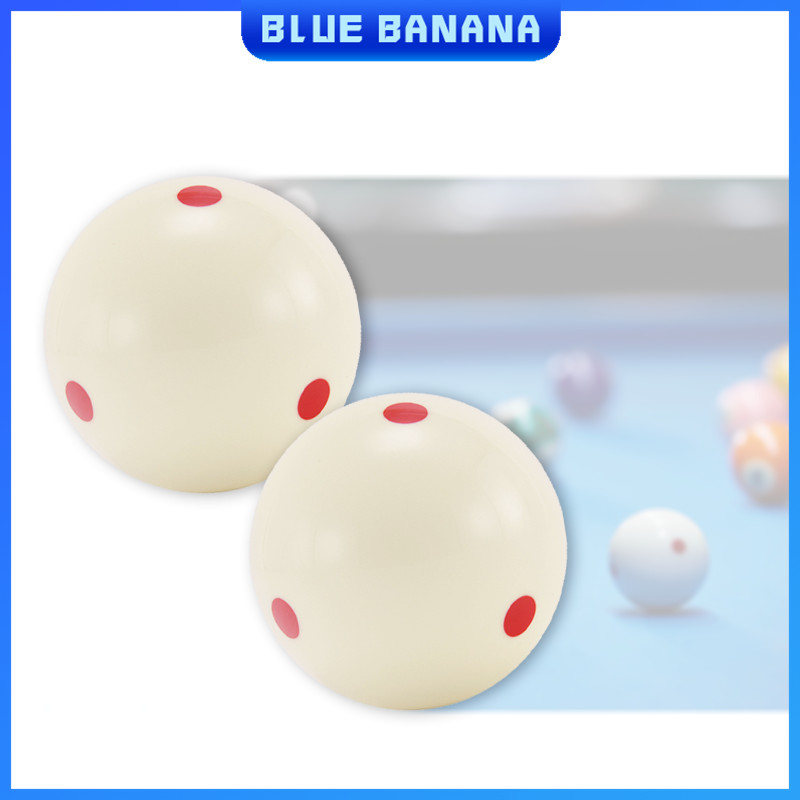 Billiard White Cue Ball 6 Red Dot 57.2mm Standard Cue Ball Billiards ...