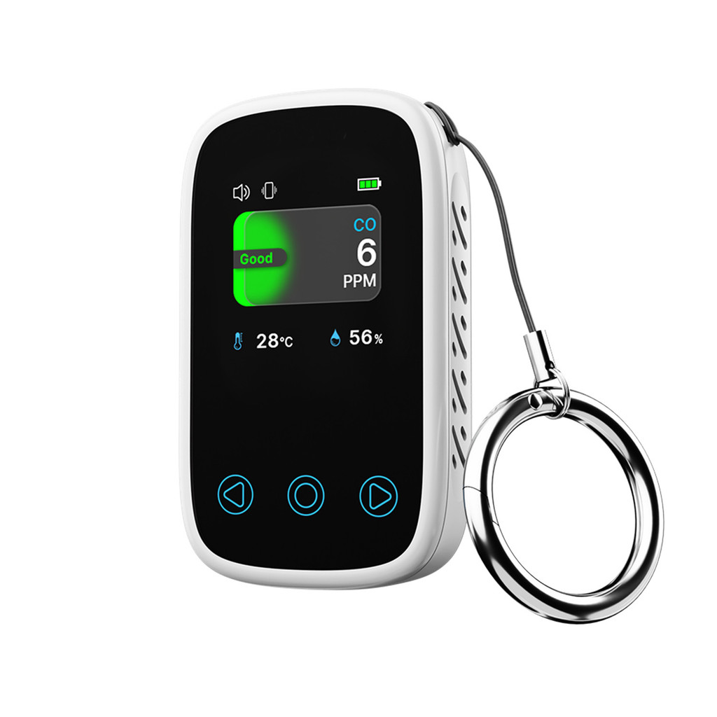 [3-in-1] Carbon Monoxide Detector with HD Touch Screen – Portable ...