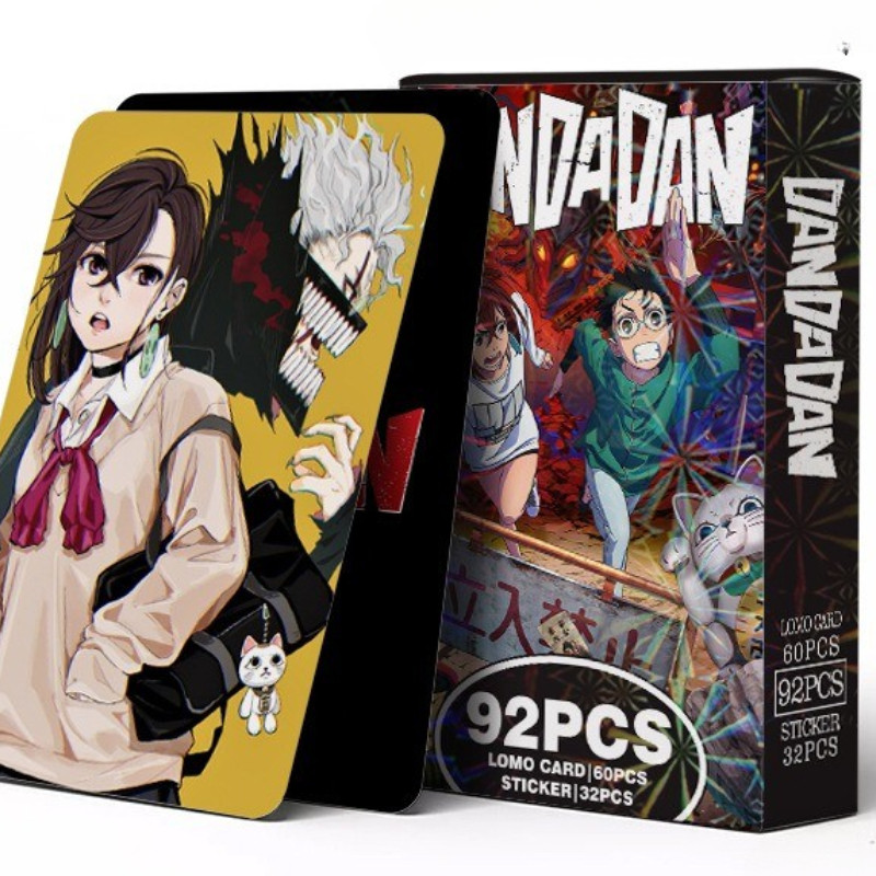 92pcs/set Photocard Dandadan Anime Lomo Card Photocards with Stickers ...