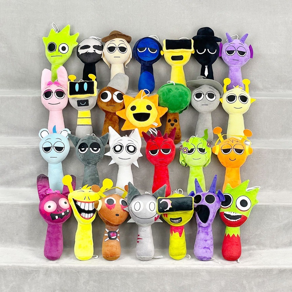 Sprunki Plush Toys Sprunki Incredibox Plush Doll Sprunki Game Cartoon ...
