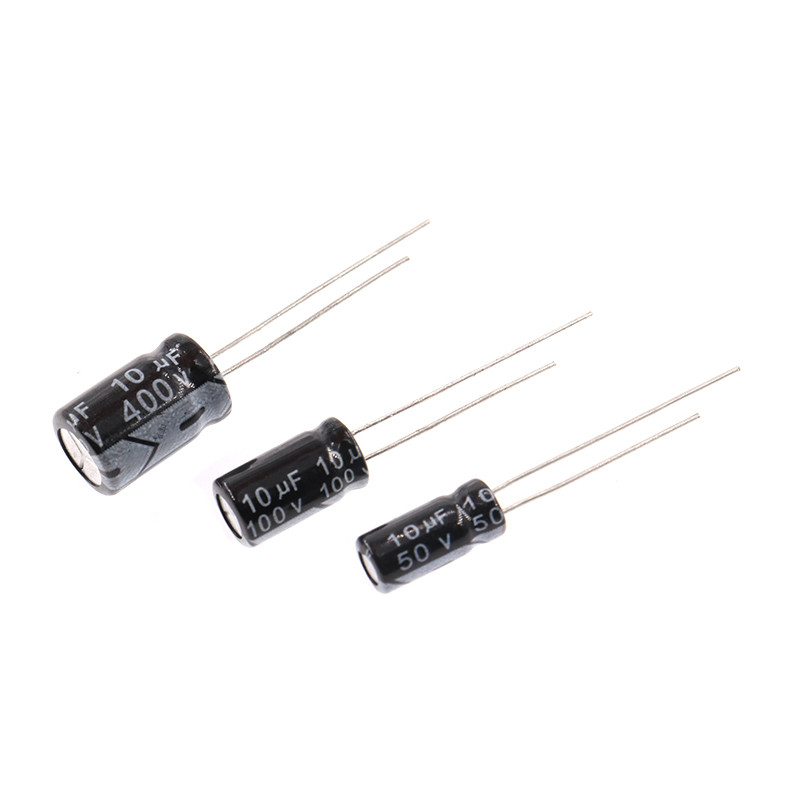 In-line Electrolytic Capacitor 10UF 50V 100V 400V 450V Volt ±20% ...