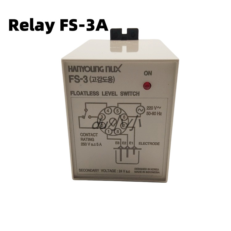 Hanrong liquid level switch water level controller liquid level relay water level switch FS-3A ...