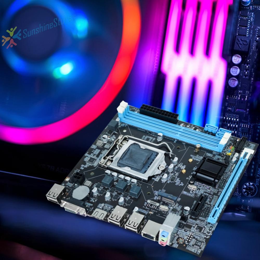 H61 Motherboard 16GB Micro-ATX Desktops MainBoard LGA1155 Socket I3/I5/I7 CPU [SunshineStores.ph ...