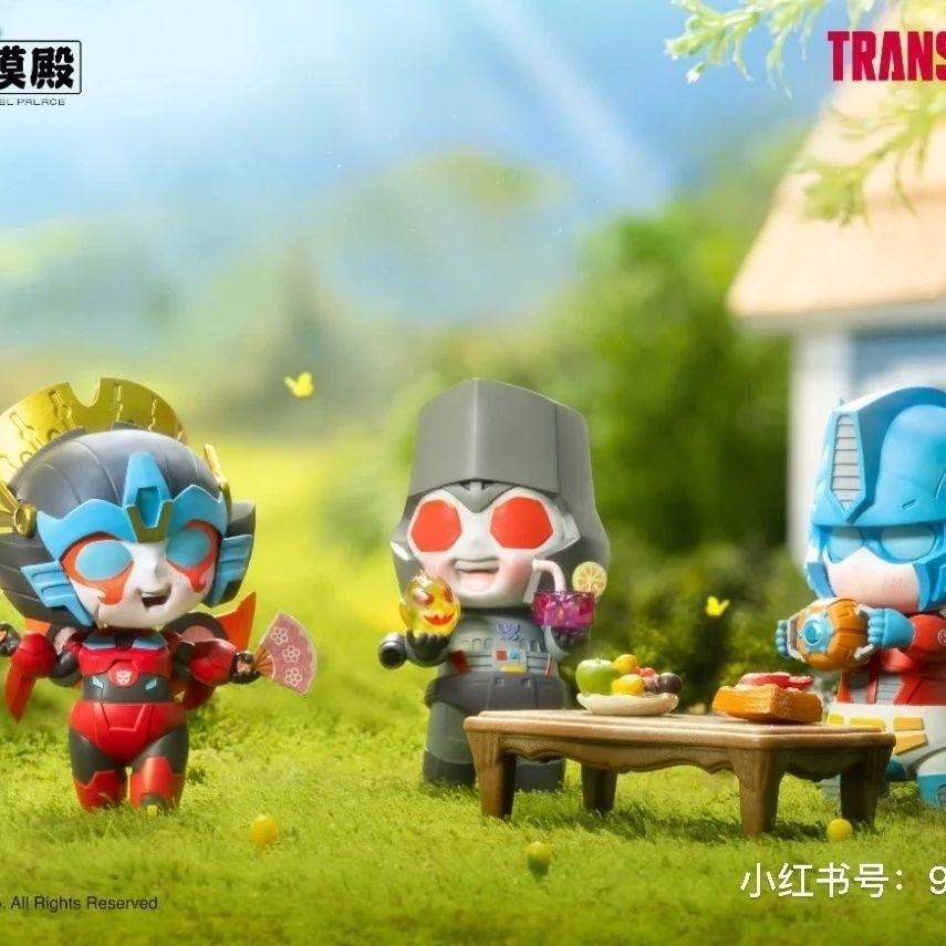 2024 Hasbro Authorized Transformers Kindergarten Mystery Box Optimus Prime Megatron Captain Ape ...