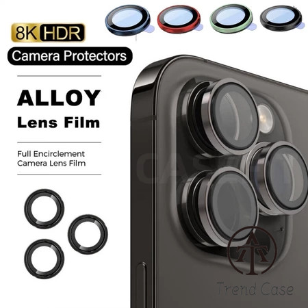 Metal Camera Lens Protector For iPhone 16 13 11 15 XR 14 12 Pro max ...