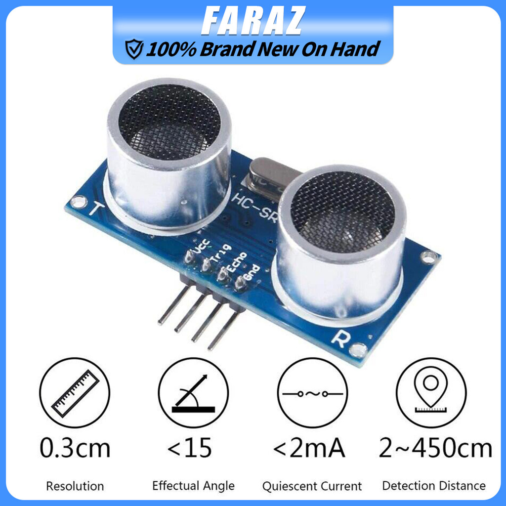 3.5-5V HC-SR04 Ultrasonic Sensor Distance Measuring Module High Quality ...