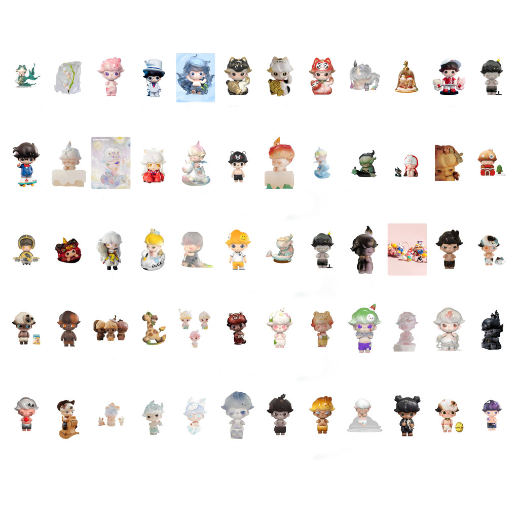 popmart Dimoo Big Baby Hanging card BJD Series（Please Contact Customer ...