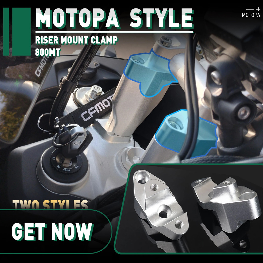 Motorcycle 450MT Handlebar Riser Mount Clamp For CFMOTO 800MT 800 MT ...