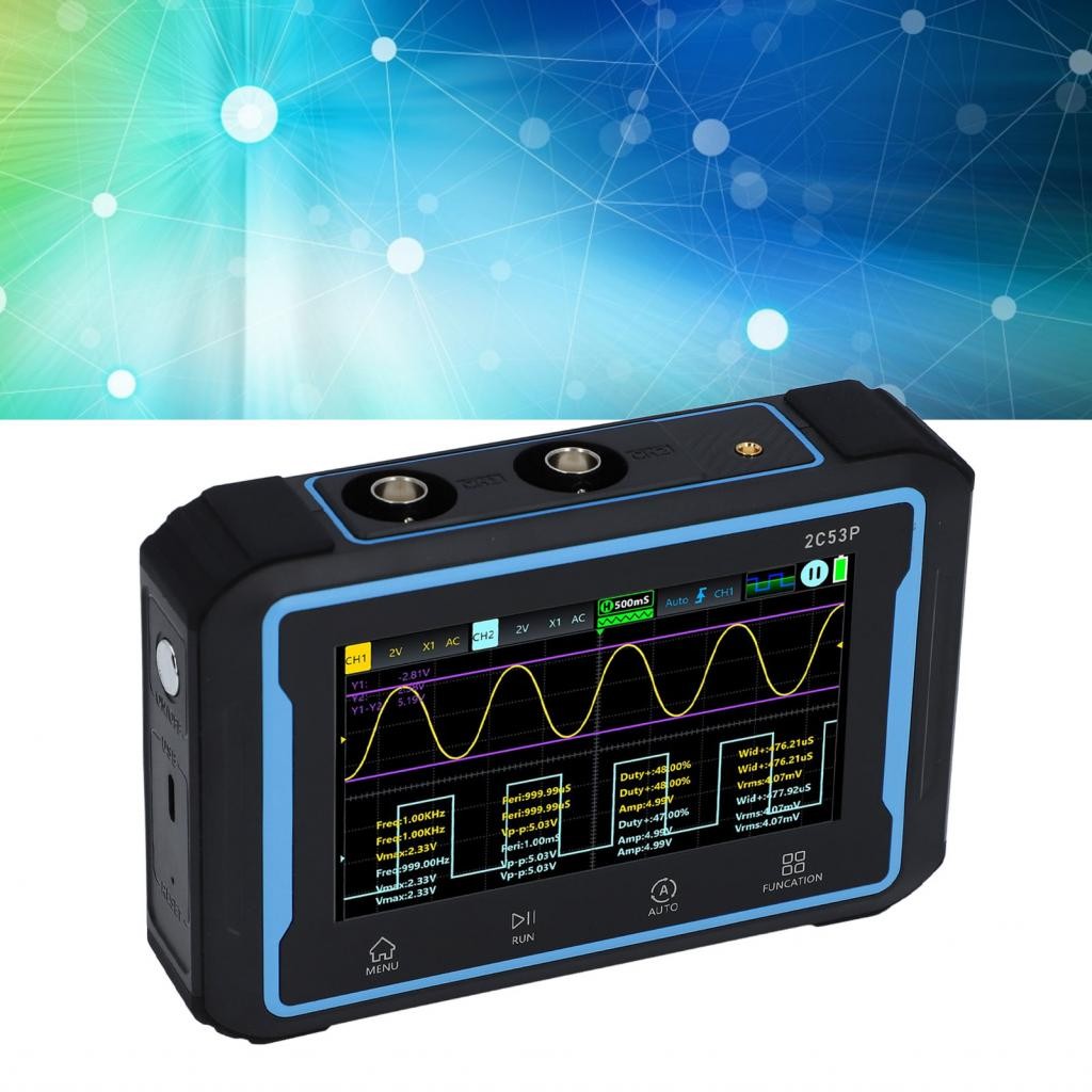 Generator Oscilloscope Meter High Resolution Dual Channel Multimeter 50 ...