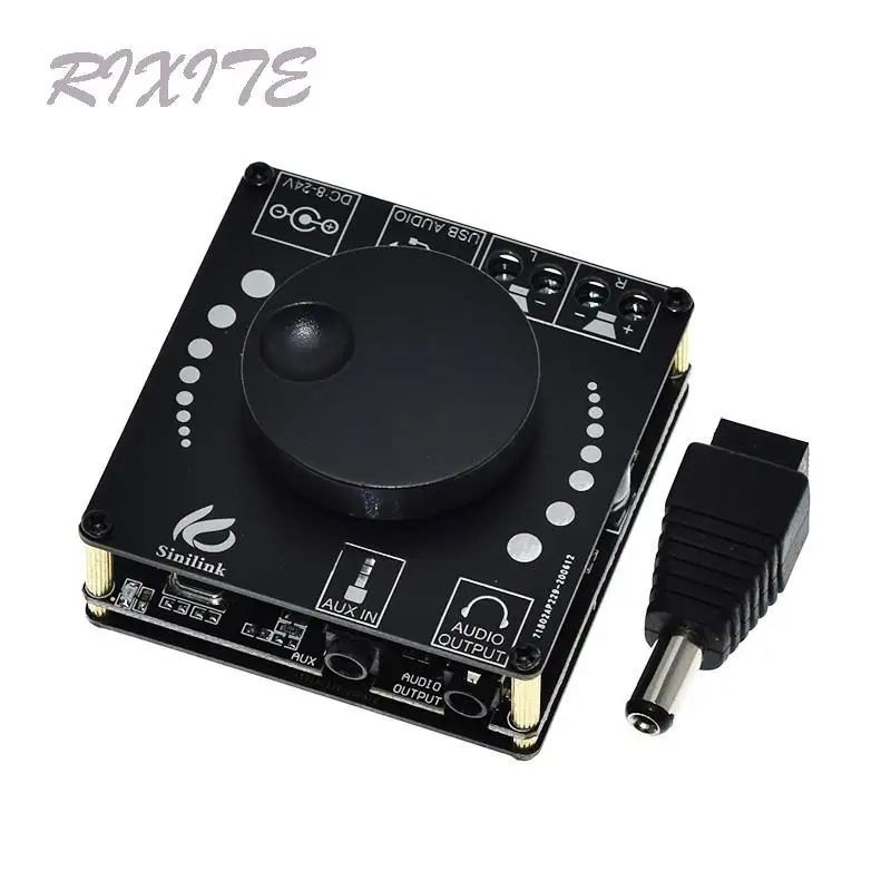 20W+20W Bluetooth-Compatible Digital Audio Power Amplifier Class 10W ...