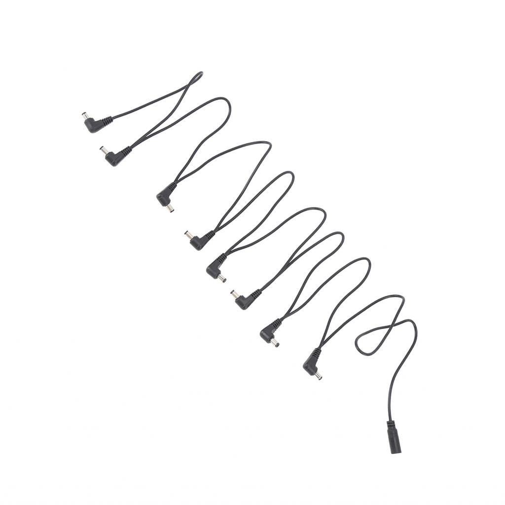 Phoenixshop 1 To 8 Way Daisy Chain Cable Effect Pedal PVC and Copper ...