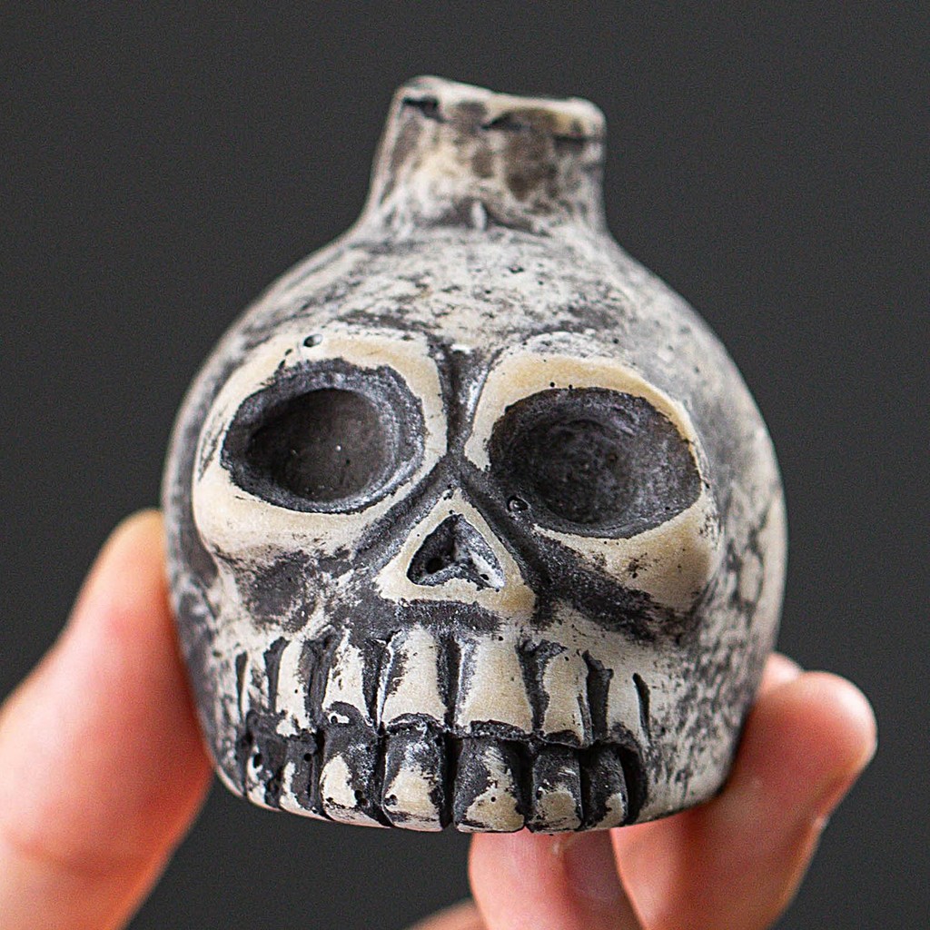 Aztec Death Whistle Portable Skull Spooky Whistle Weird Instruments ...