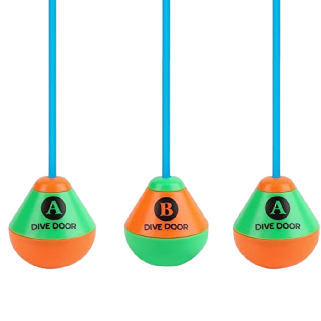 2pcs/set Through Door Diving Ring Reusable Swim Training Dive Door ...