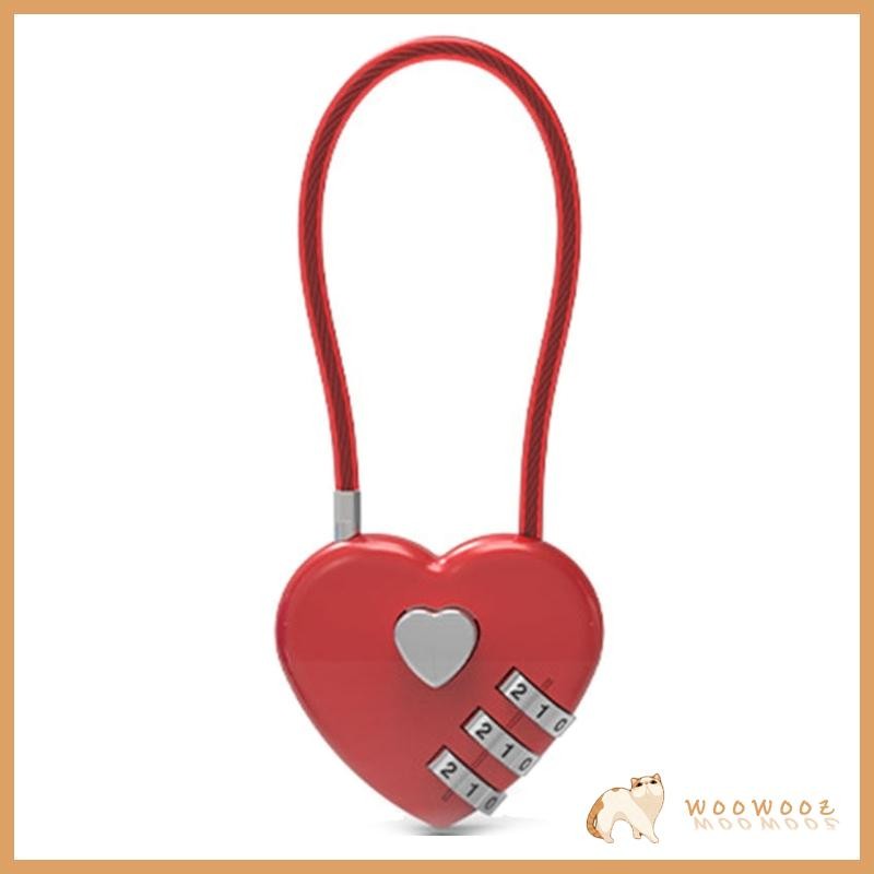 WOOW Mini Code Lock Combination Padlock for Travel Bags Suitcase Long ...