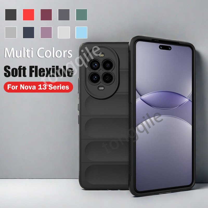 Shockproof Case For Huawei Nova 13 Pro Nova13 13Pro 4G 5G 2024 2025 Soft Flexible Silicone TPU ...