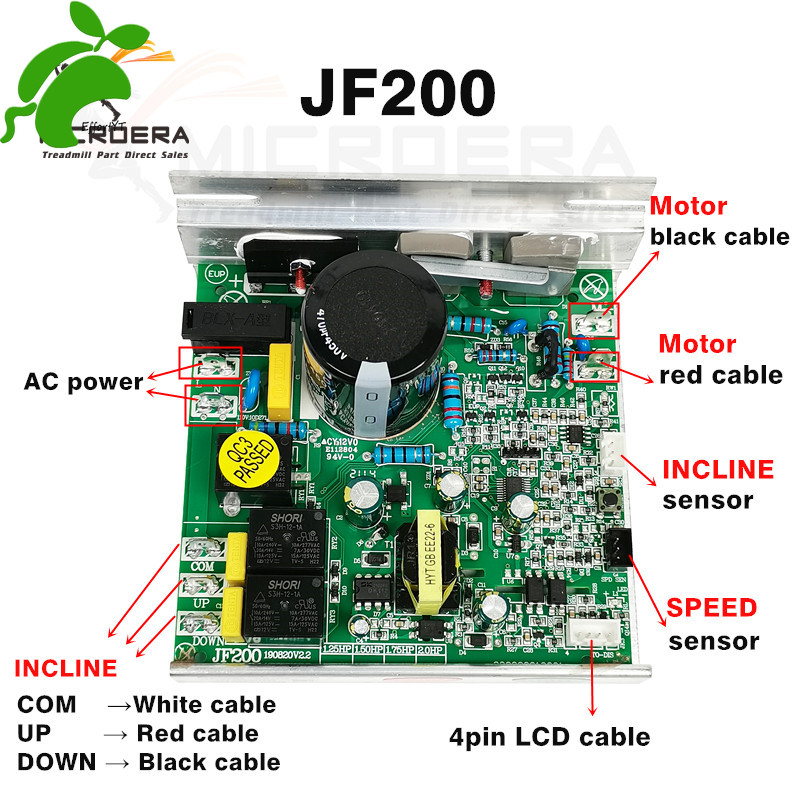 JLD JF200 BL656AS Treadmill motor Controller power supply board ...