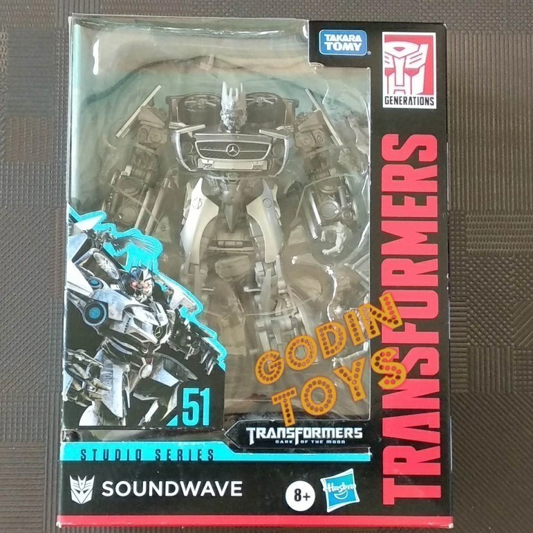 Soundwave Transformers Studio series 51 Hasbro Original | Shopee ...