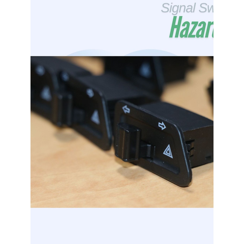 Universal Signal Light Switch with Hazard for Motorcycles & Scooters ...