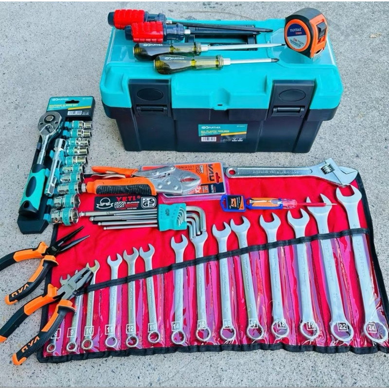 Complete repair kit for motorbikes, cars, and household machinery 14 ...