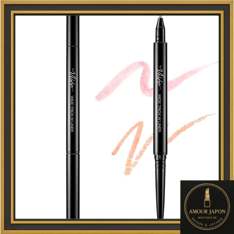 Visee Wide Trick Double Liner 2-in-1 in Nuance Brown & Beige - Eyelid ...