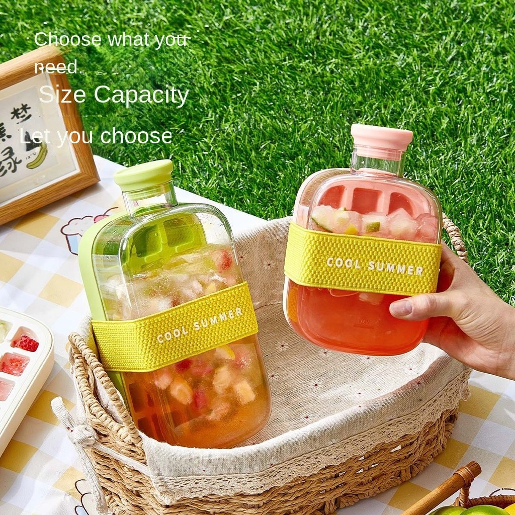 New Two-in-one Push-to-fill Ice Tray, Ice Maker, High-value Portable ...