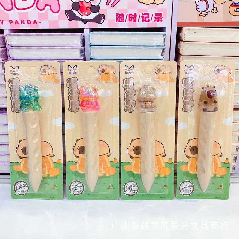 wholesale 24Pcs Creative Cartoon Capybara Cute Eraser Students Pencil ...