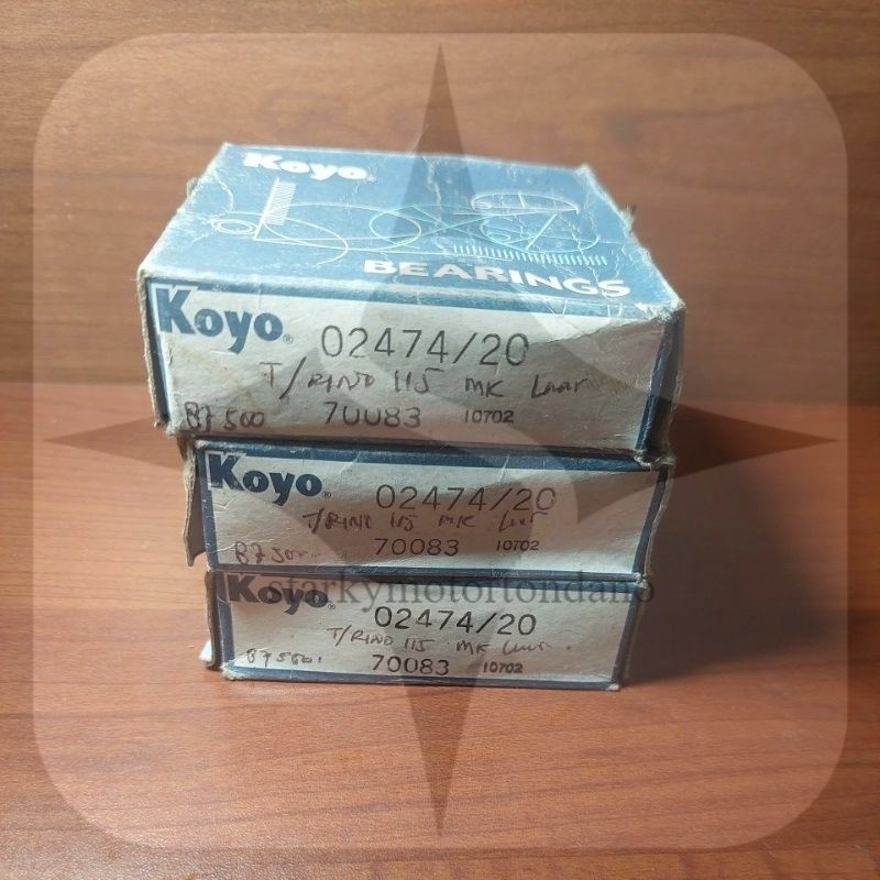 BEARING 02474/20 KOYO JAPAN LAHER FRONT WHEEL OUTER DYNA RINO 14B PS100 PS115 | Shopee Philippines