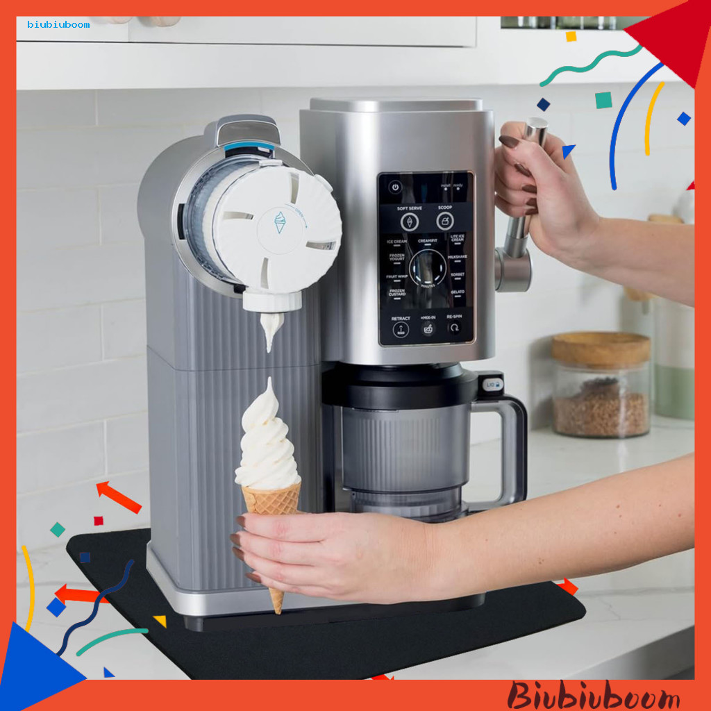 BIU_ Soft Ice Cream Maker Sliding Pad Anti-slip Design Accessory Anti-slip Sliding Pad for Ninja ...