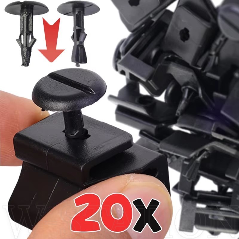 10/20PCS Car Front Fender Bumper Cover Clip Kit - Bumper Mount Buckle ...