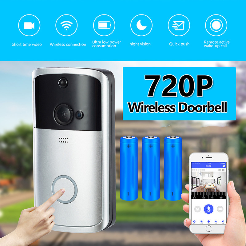 !new! Wireless Welcome Chime Kit Plug-through Smart Doorbell Remote ...