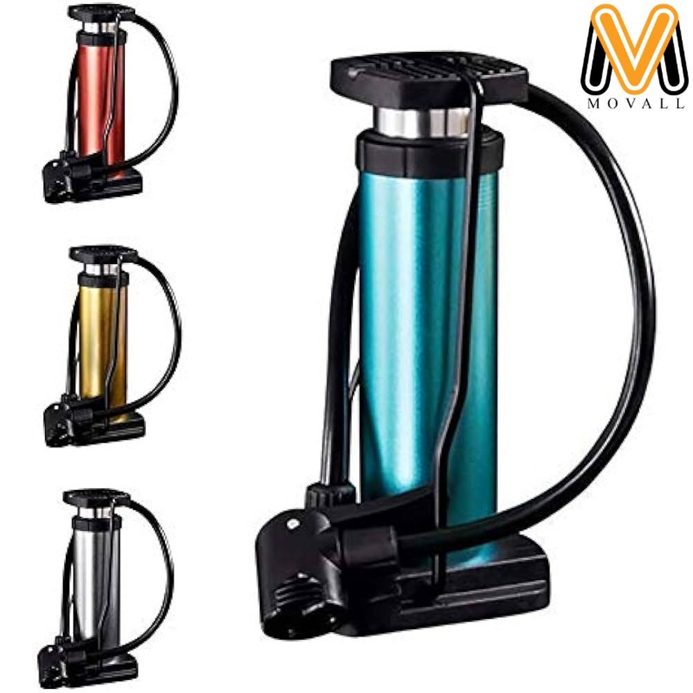 Mini Bicycle Pump Portable Foot Pump Aluminum Alloy Cycle Pump ...