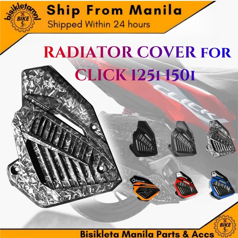 HONDA RADIATOR COVER for CLICK 125i 150i V2 V3 RADIATOR COVER Multiple ...