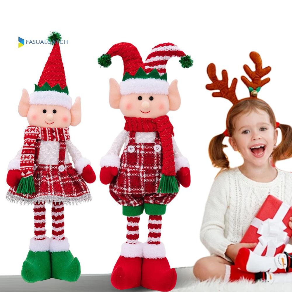 Christmas Elf Doll Elf Plush Christmas Stuffed Dolls Christmas Elf ...