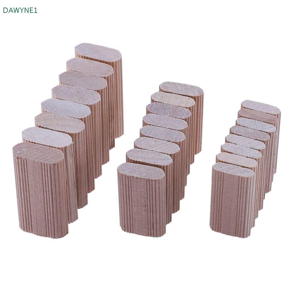 DWAYNE1 50/100Pcs Domino Tenons, Beech Wood Joinery Plugs Furniture ...