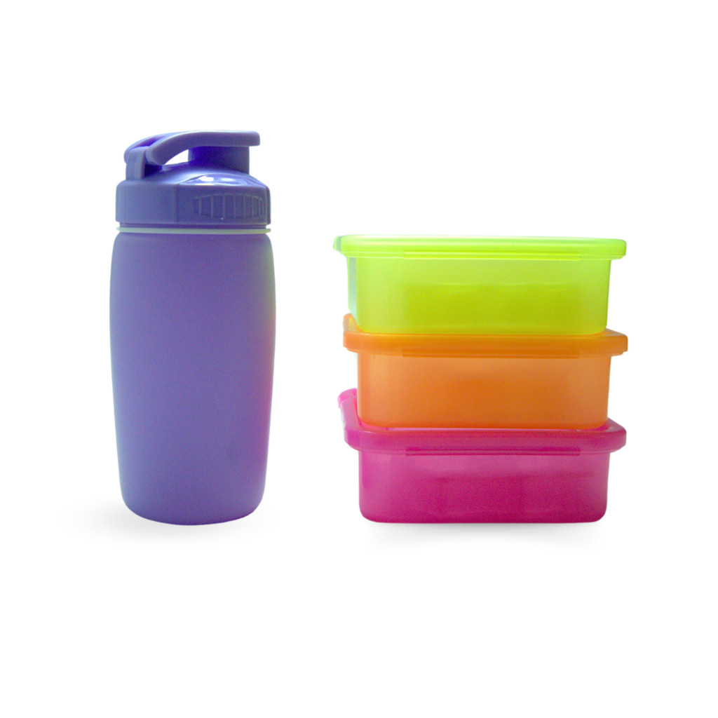 1Tap Bread Keeper and Tumbler with Collectible Cutter Plastic Food ...