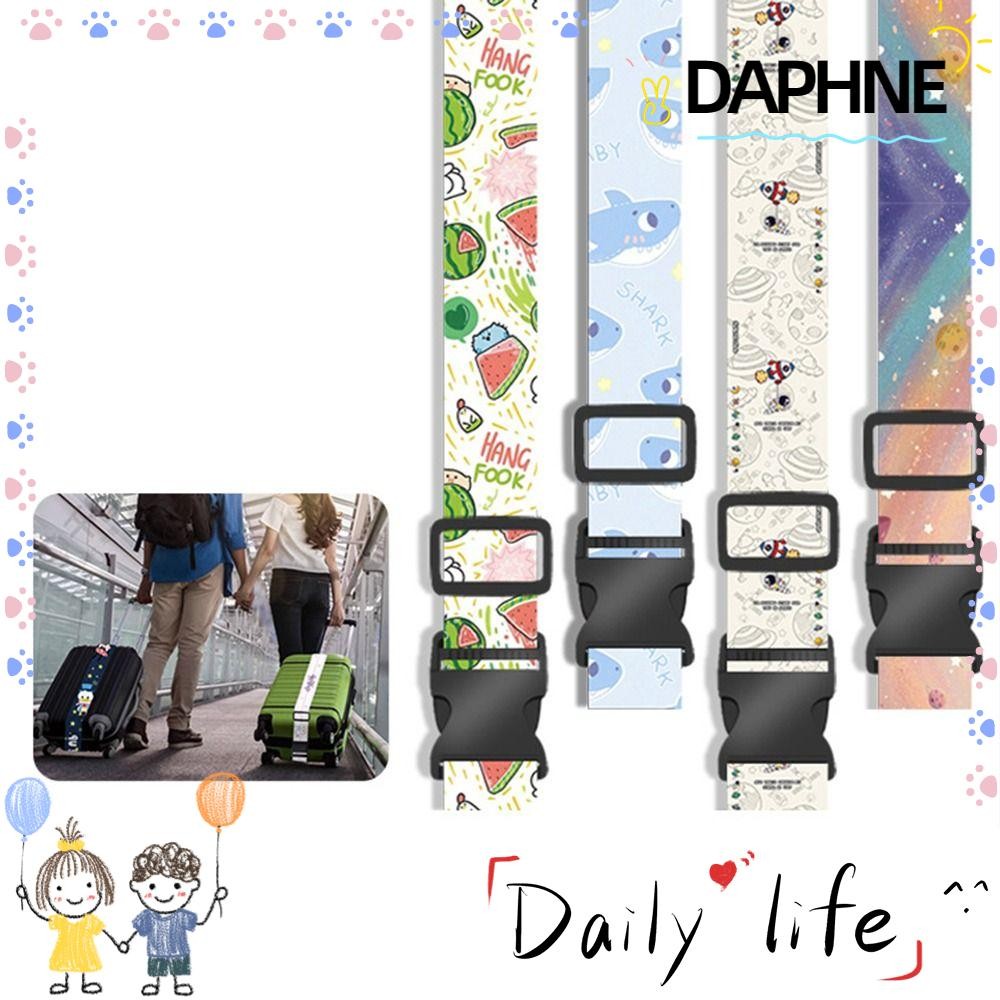DAPHNE Luggage Buckle Strap, Elastic Adjustable Luggage Bundling Belt ...
