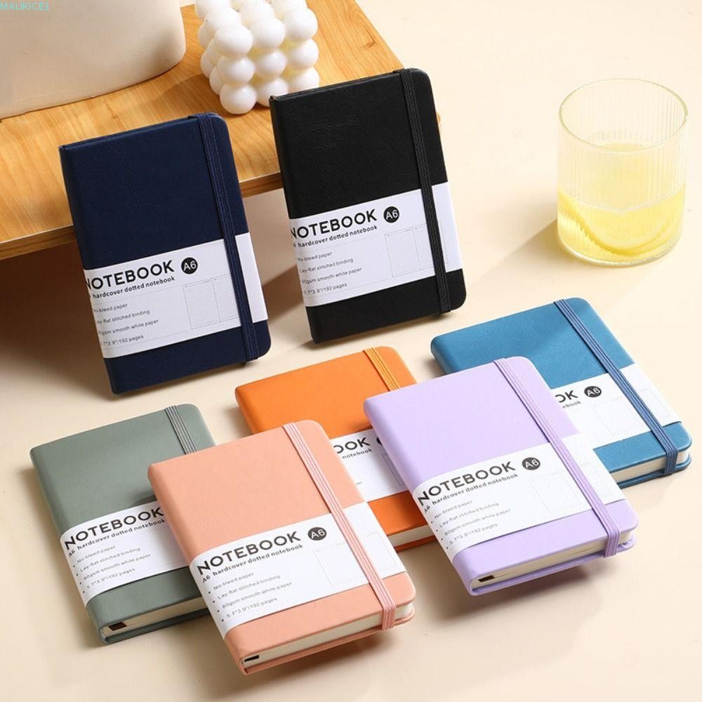 MAURICE1 A6 Mini Notebook, Strap Notebook Memo Diary Planner Pocket ...