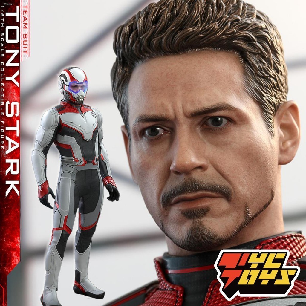 '[TYCTOYS] Spot HOTTOYS HT 1/6 MMS537 Complex 4 Quantum Suit Iron Man | Shopee Philippines