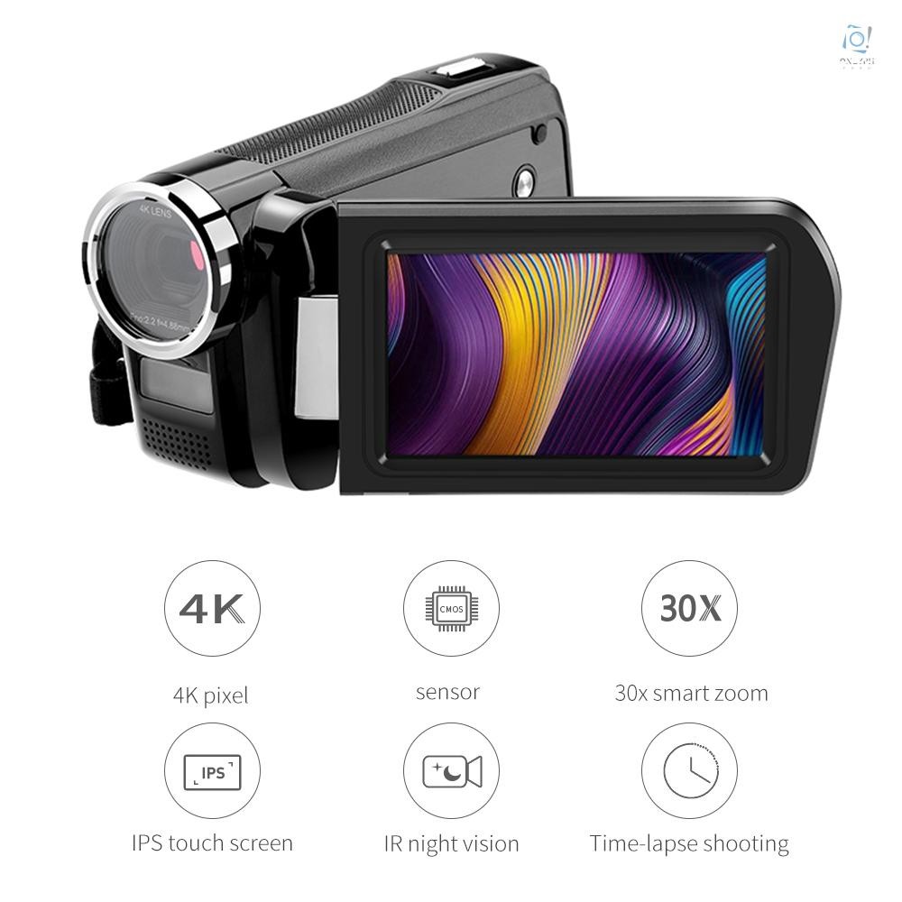 Top ⭐ Camcorder ORDRO AC2 4K Digital Video Camera Camcorder DV Recorder ...