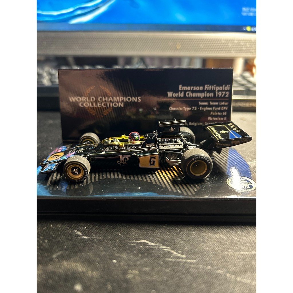 Mini Cut 1/43 Lotus Lotus Fleet Type 72 Fedi Parti Classic Black Gold ...