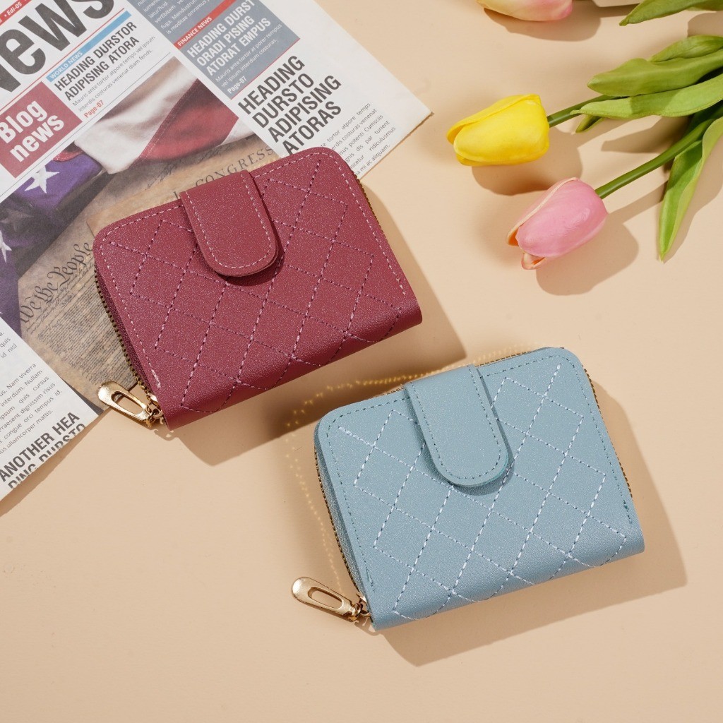 Women's Wallets Women's Folding Wallets Card Wallets Korean Mini Coin ...