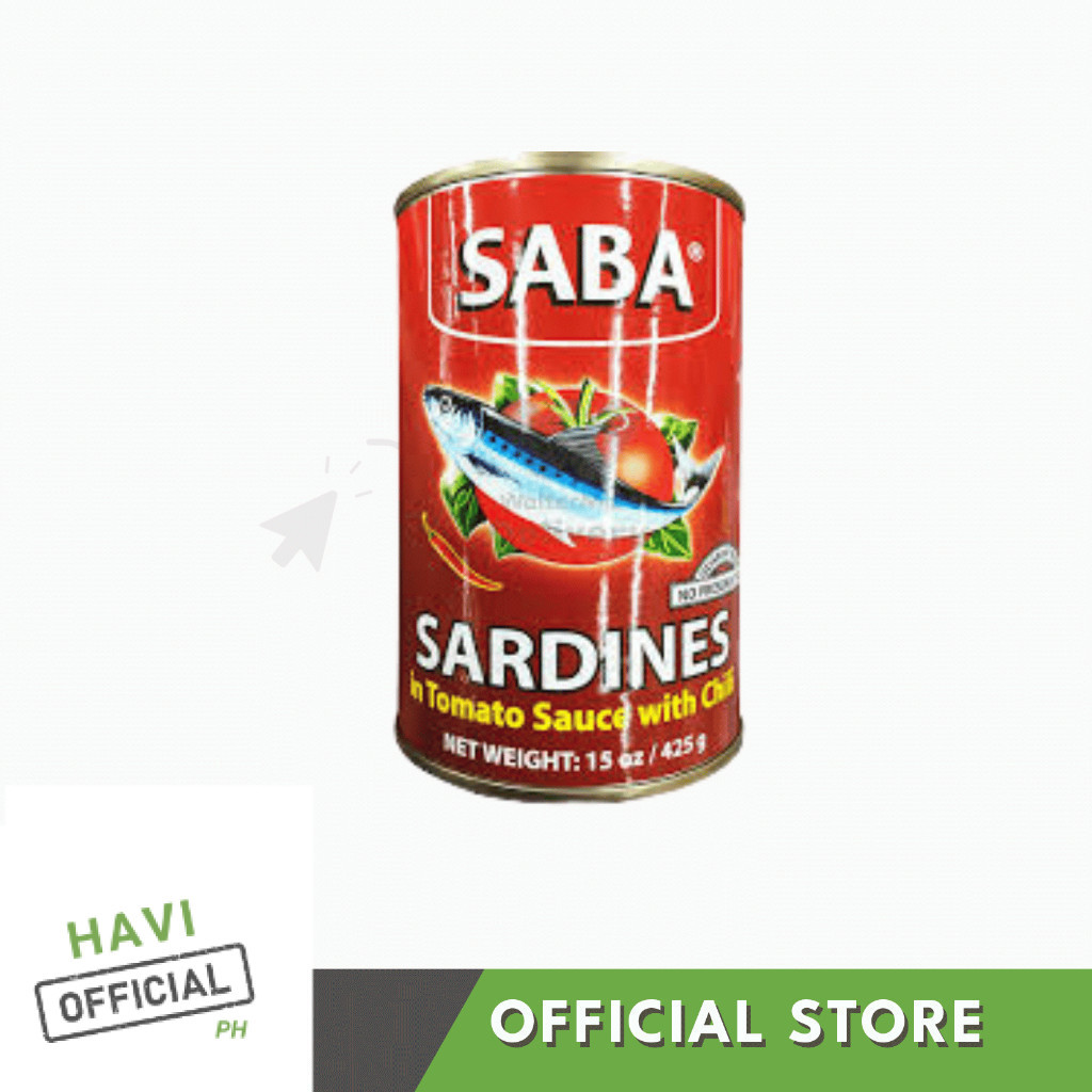 HAVI OFFICIAL SABA SARDINES RED IN TOMATO SAUCE WITH CHILI 425G ...