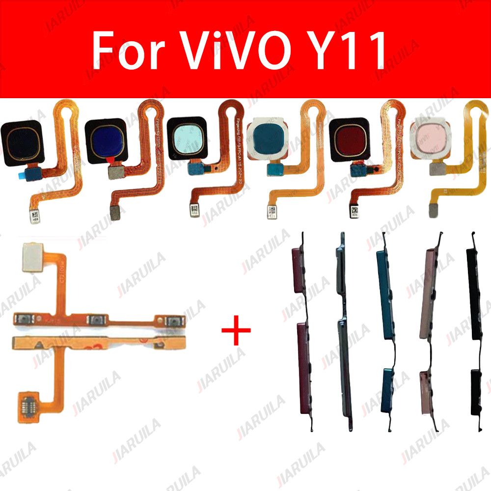 New For Vivo Y11 Fingerprint Scanner Home Button Fingerprint Menu ...